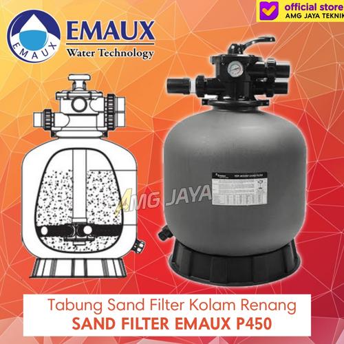 Jual Sand Filter EMAUX P450 Tabung Filter Kolam Renang 18inch Plastik ...