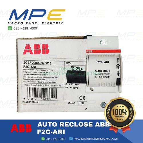 Jual Auto Recloser ABB F2C-ARI / Auto Reclose Reclosing ABB F2C ARI ...