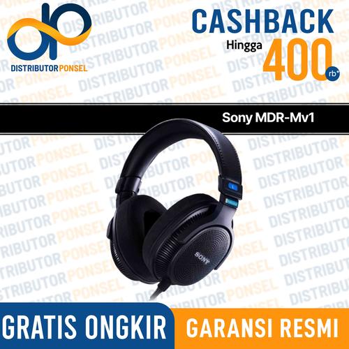 Promo Sony MDR-MV1 Headphone Studio Monitor Open Back Headset 6.3mm MV 1 - MDR-MV1 Cicil 0% 3x ...