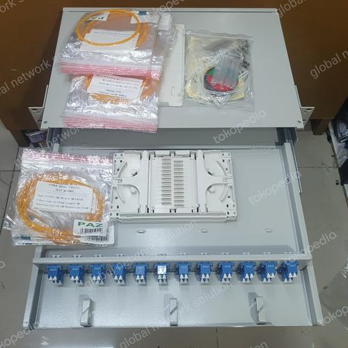 Jual odf 48 core LC paz fullset, otb paz 48 core lc lengkap pigtail ...