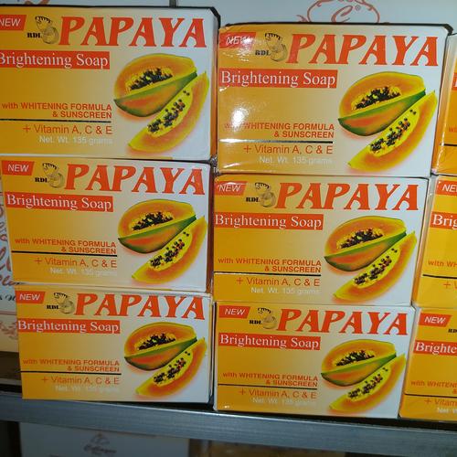 Jual RDL Papaya Sabun Papaya Whitening Soap 135gr (Sabun Pepaya) Halal ...