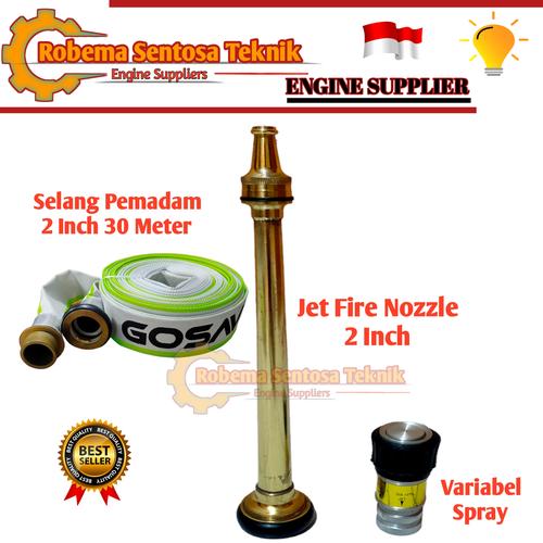 Jual PAKET NOZZLE VARIABLE SPRAYER PEMADAM DAN SELANG PEMADAM 2 INCH ...