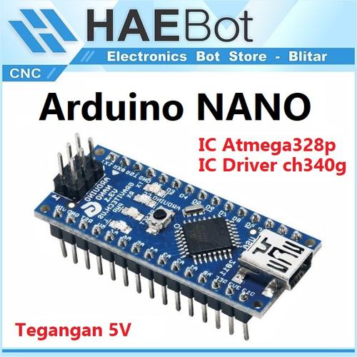 Jual [HAEBOT] Arduinoo Nano CH340G Ch340 Atmega328p Mikrokontroler ...
