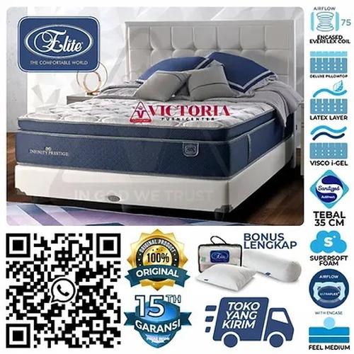 Jual Elite Infinity Prestige 200 x 200 200x200 Full Set Fullset Spring ...
