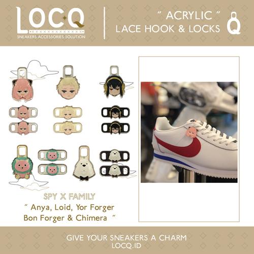 Jual Aksesoris Sneakers Spy x Family - Anya Yor Loid Forger | Shoelaces Acc - Anya Forger - Kota ...
