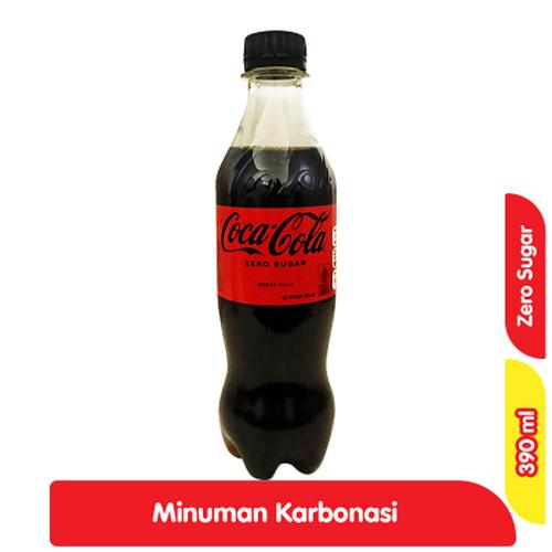 Jual Coca Cola Zero 390ML Botol 1 Karton isi 12 Botol x 390 ML - COLA ...