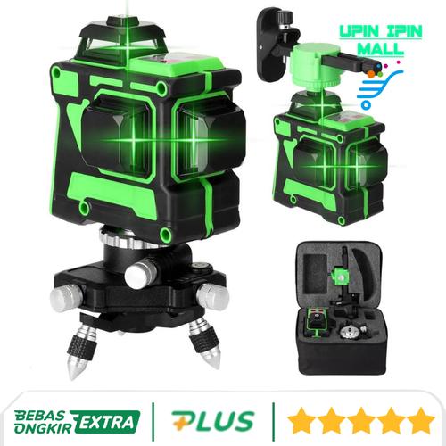 Promo Alat Ukur Dimensi Laser Self Leveling High Precision 12 Line 3D ...