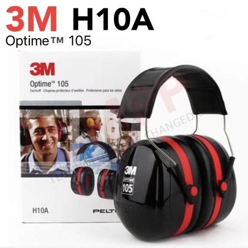 Jual Peltor Earmuff 3M series H10A Optime 105 - Earplug - alat penutup ...