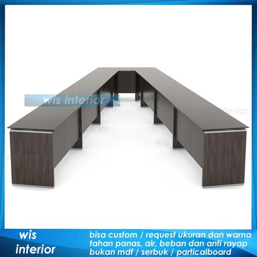 Jual CONFERENCE TABLE U SHAPE / MEJA RAPAT LETER U - Kab. Bekasi - wis ...