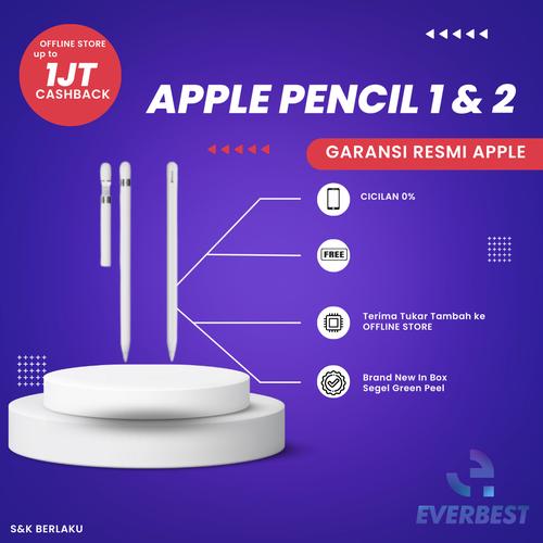 Jual APPLE PENCIL GEN 1 Dan GEN 2 - Gen 1 + type C - Kota Malang ...
