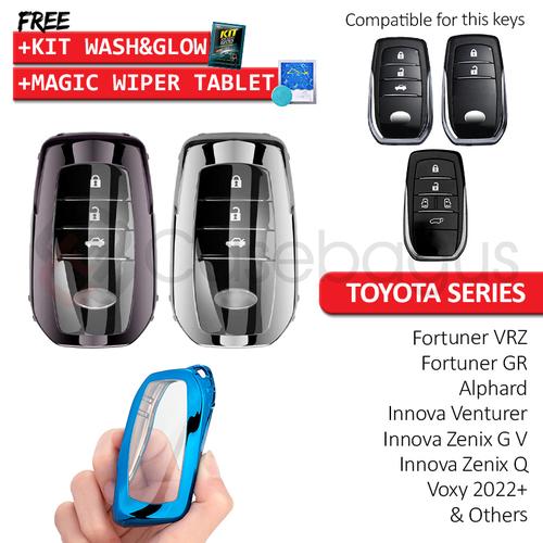 Jual Toyota Fortuner GR Sport 2022 2023 - Glossy Case Kunci Mobil Key ...