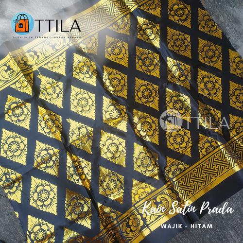 Jual Kain Prada Bali Satin Emas Motif Wajik Pakaian Adat Tari Bali ...