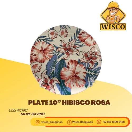 Jual Piring cantik motif Hibisco Rosa - Khusus Batam - Kota Batam ...