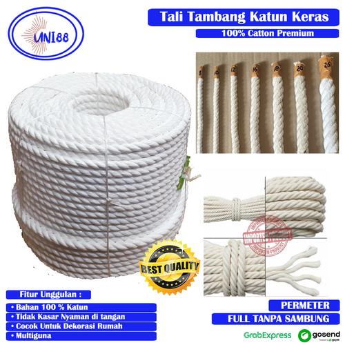 Jual Tali Tambang Katun 18mm 20mm Tali Bahan Jaring Pengaman Taman ...