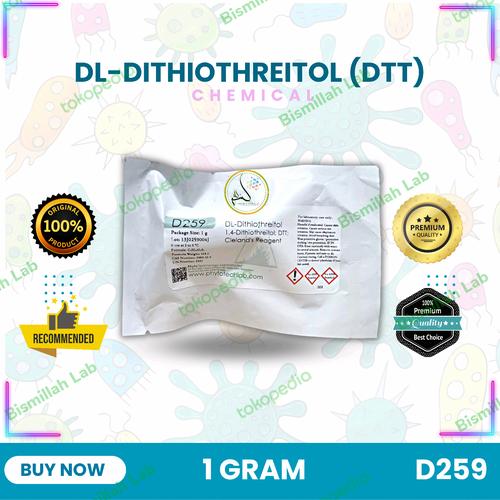 Jual DL-Dithiothreitol (DTT) | C4H10O2S2, 1 Gram - Kab. Bogor - Bismillah Lab | Tokopedia
