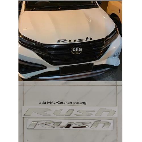 Jual Logo/Emblem Kap Mesin Engine Hood Toyota RUSH Besar - Jakarta Barat - Delta Autocar | Tokopedia