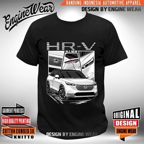 Jual kaos all new hrv jdm baju tshirt mobil all new honda hrv sld - Abu ...
