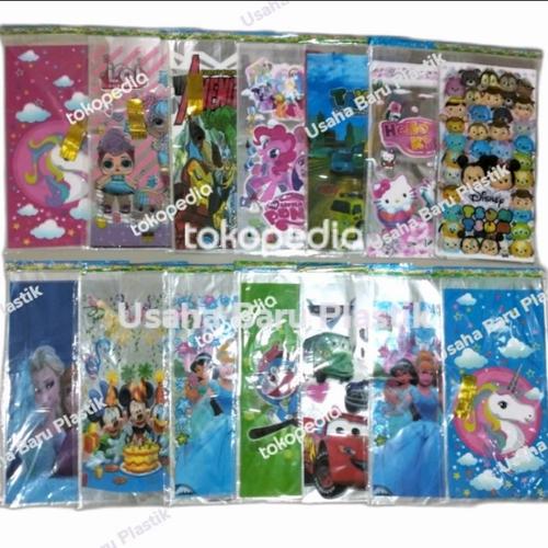 Jual Kantong plastik OPP souvernir dan ulang tahun anak ukuran 25cm x ...