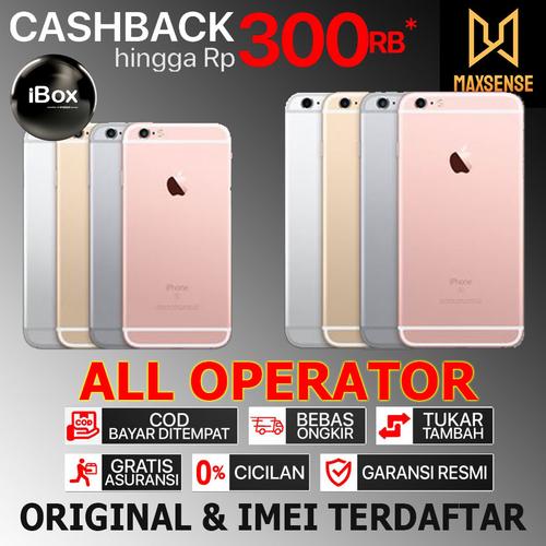 Jual iBox | iPhone 6 6s Plus 128GB 64GB 32GB 16GB Second Original Resmi ...
