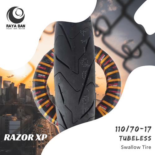 Jual Ban Motor Swallow Razor XP 110/70-17 TL Pro Series - Kota ...