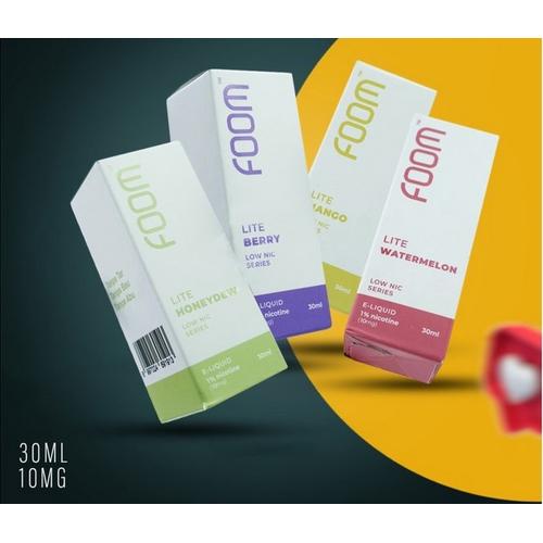 Jual LIQUID FOOM LITE FRUITY SERIES 30ML 10MG SALTNIC AUTHENTIC - MANGO ...