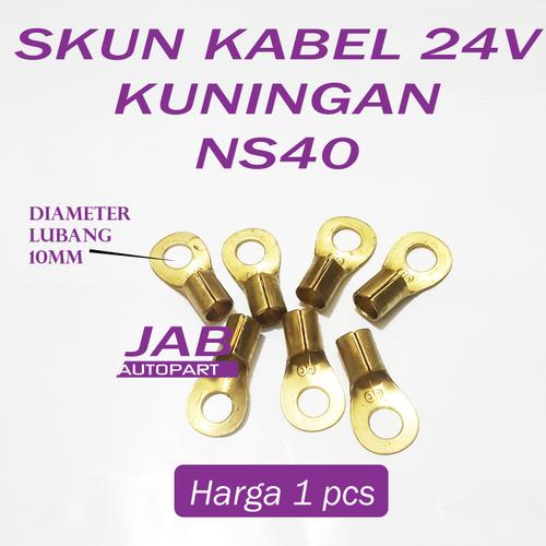 Jual Terminal Skun Klem Mobil Lug Kabel Cable Aki Accu Kuningan Asli ...
