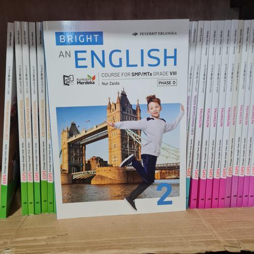 Jual PROMO Buku Bright English Kelas 8 Kurikulum Merdeka Erlangga - Jakarta Selatan - toko buku ...