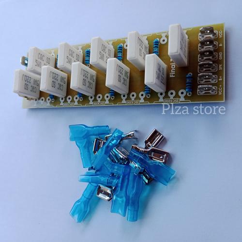 Jual PCB TR final toshiba 5 set lengkap komponen Pcb transistor final ...