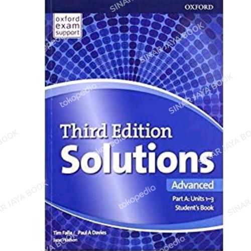 Jual BUKU Solutions Advanced Student's Book - Jakarta Barat - SINAR ... Jual BUKU Solutions Advanced Student's Book - Jakarta Barat - SINAR ...