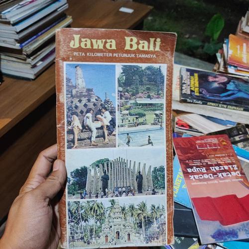 Jual peta KM petunjuk tamasya Jawa Bali 1985 - Kab. Sleman ...