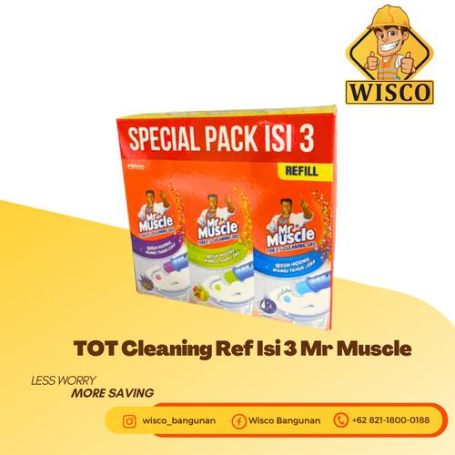 Jual Mr Muscle Pembersih Lantai Toilet Spesial Isi 3 - Kota Batam ...