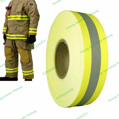 Jual Pita Reflektif Reflective Tape Reflector Scotlight Tahan Anti Bara ...