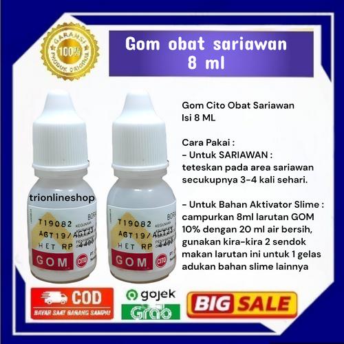 Jual GOM Citol 8 ml Obat Sariawan dan Aktivator Untuk Pembuatan Slime ...