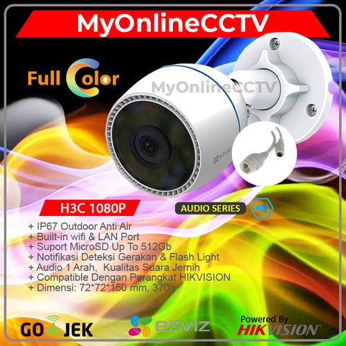 Jual EZVIZ H3C 2MP IP Camera AI Color Night CCTV Wifi Outdoor Audio 1 ...