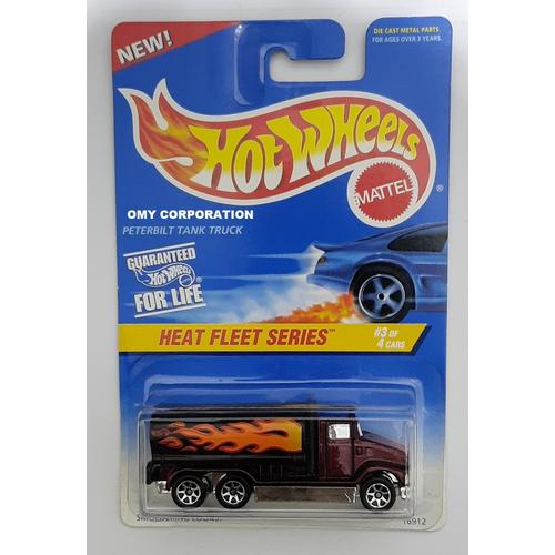Jual Hot Wheels Hotwheels Peterbilt Tank Truck Heat Fleet Series tampo ...