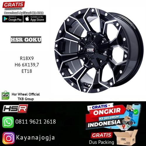 Jual Velg Mobil R18 HSR Goku Buat Fortuner,Pajero,Hilux,Triton,Rangger ...