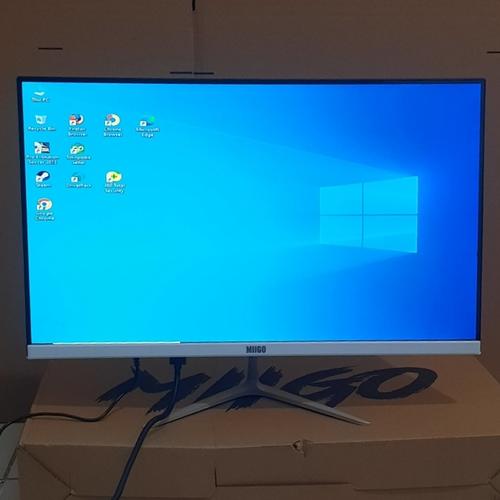 Jual READY MONITOR MIIGO 24 INCH, IPS, FRAMELESS, CURVED, HDMI, LENGKAP ...