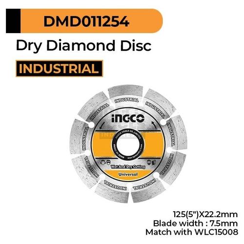 Jual Diamond Disc for WLC15008 (5") INGCO DMD011254 Mata Pisau Wall ...