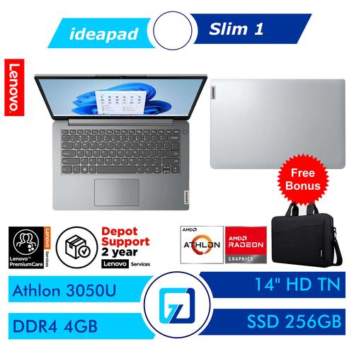 Jual Lenovo Ideapad Slim 1 14ADA7 Athlon Silver 3050U 4GB 256GB SSD W11 OHS - Kota Malang ...