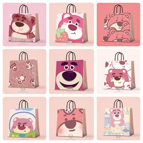 Jual Paperbag Custom Lotso Toy Story Goodie Bag Ulang Tahun Anak Tas ...