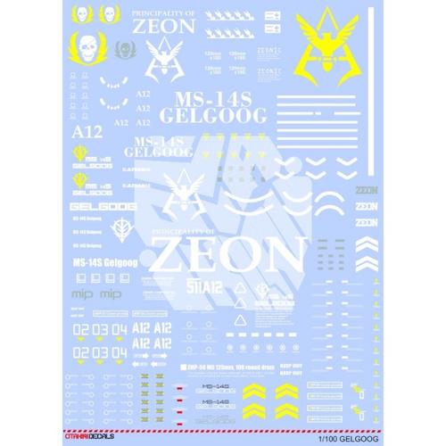 Jual GELGOOG DECAL - 1/144 - Kab. Sleman - Otakiri Decals_NEW | Tokopedia