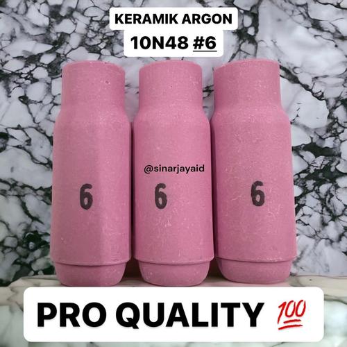 Jual Keramik Argon Tig Argon Torch Alumina Nozzle Wp17 Wp18 Wp26 No.6 ...