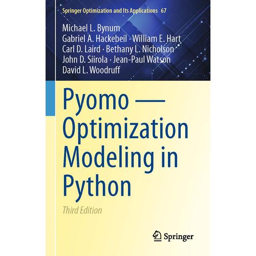 Jual Pyomo ― Optimization Modeling in Python - Kab. Bogor - buku referensi komputer internet ...