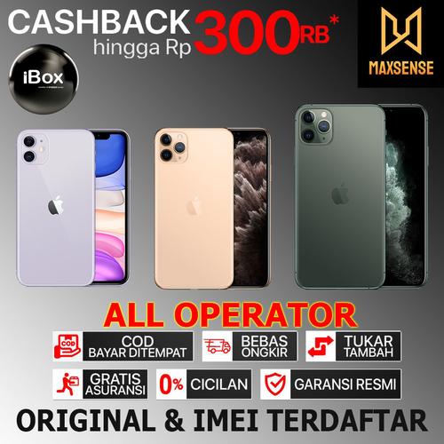 Jual IPHONE 11 PRO MAX 512GB 256GB 64GB SECOND ORIGINAL RESMI APPLE ...