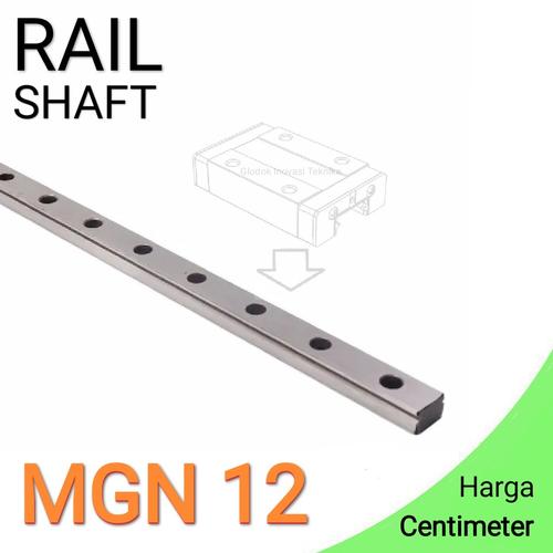 Jual Rail Rel As linear guide MGN12 MGN 12 MGN12H MGN12C 12mm CNC Miniature - Kota Depok ...