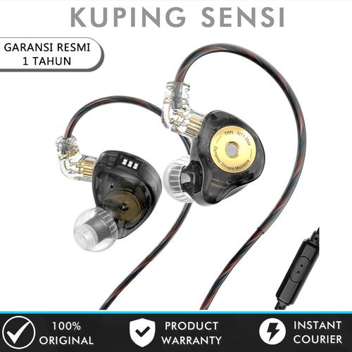 Promo TRN MT1 MAX Tuning HiFi Earphone Dual Magnet Driver Headset IEM ...