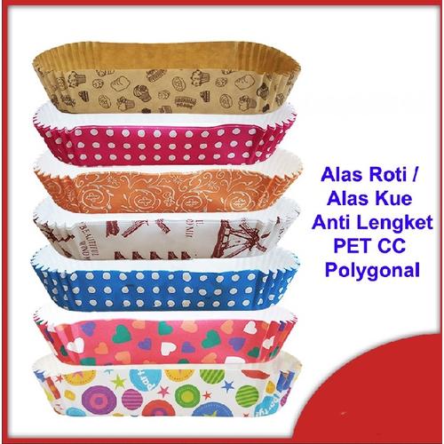 Jual CPP01 Cake Case Paper Polygonal Tempat Roti Cupcake Muffin Alas ...