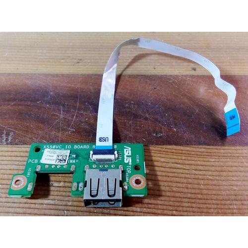 Jual Board Port USB Board Laptop Asus X550V X550VX X550VXK X550J - Kab ...
