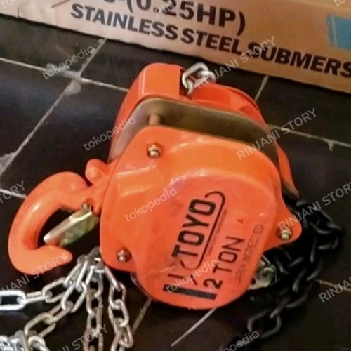 Jual TOYO JAPAN CHAIN BLOCK 1.5ton x 5 meter - Jakarta Utara - RINJANI ...