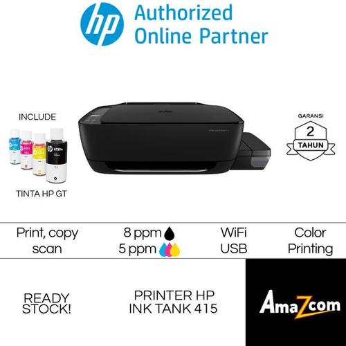 Jual HP Printer Ink Tank Wireless 415(Z4B53A) - Bubble - Jakarta Pusat ...